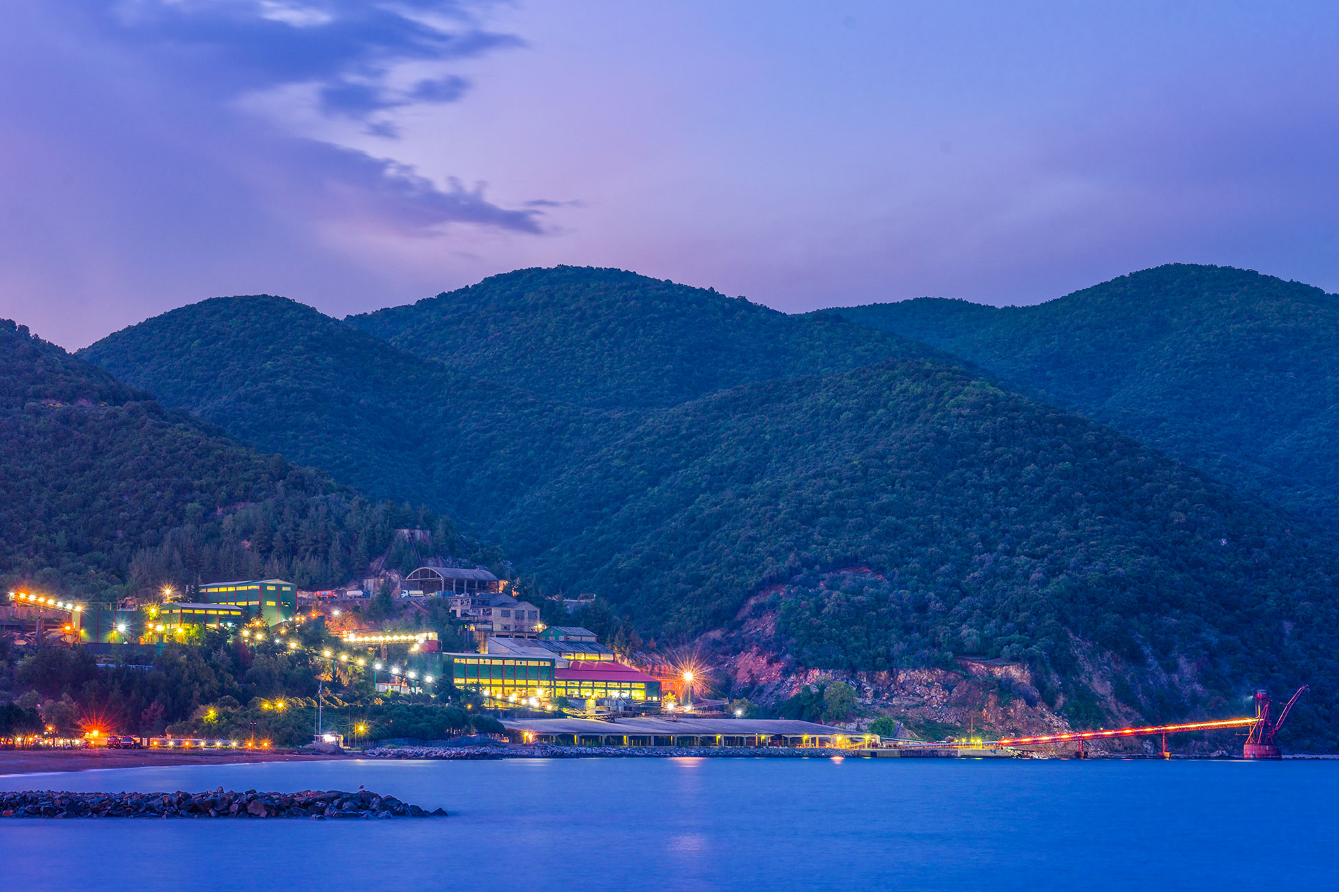 Stratoni mining facilities - Hellas Gold